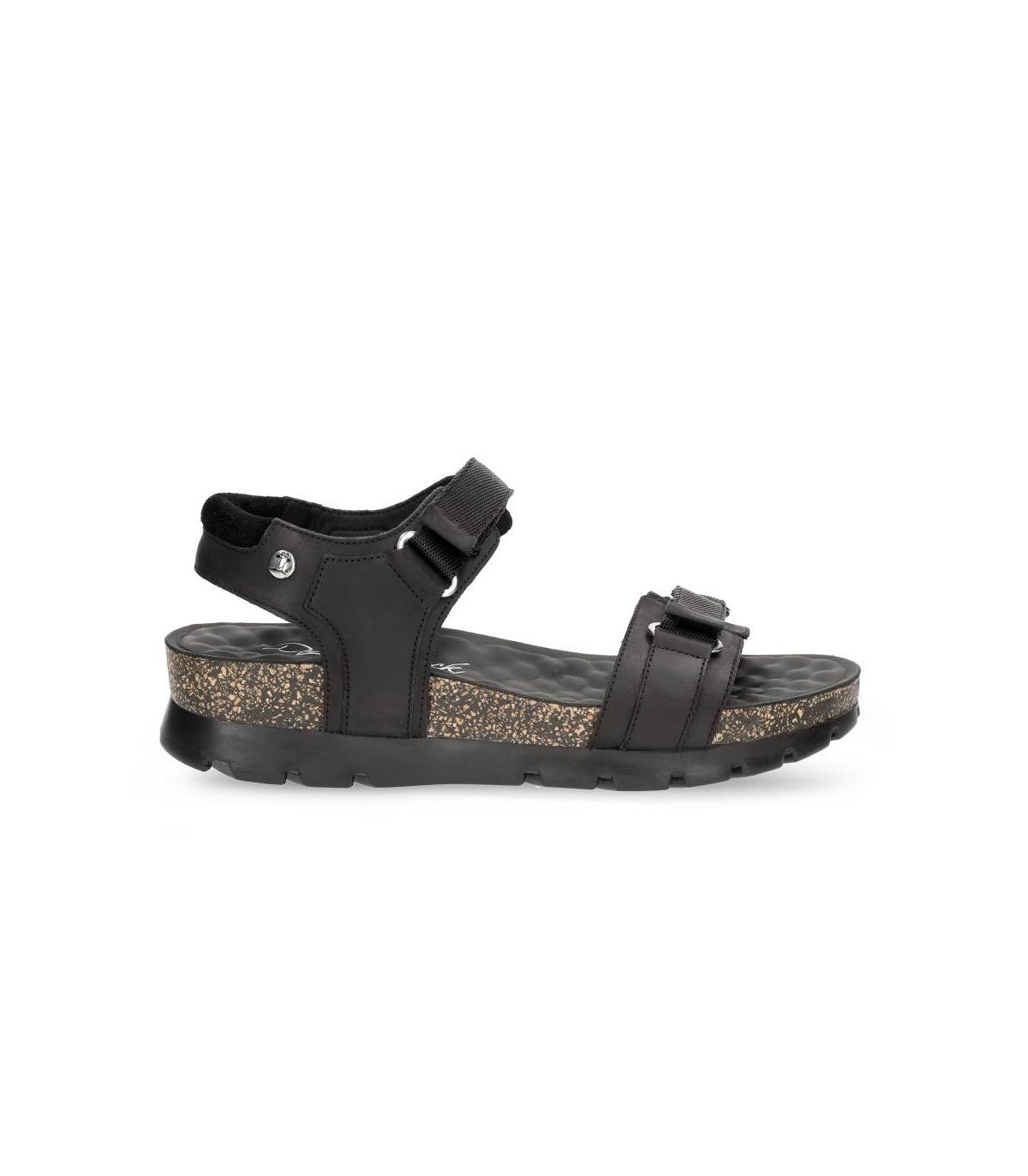 Panama Jack Sun sandalias bio en color negro para mujer