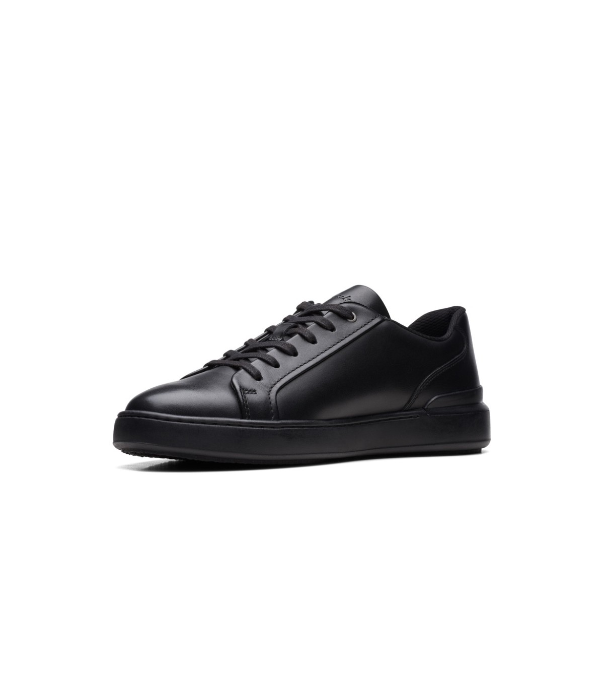 Deportivo casco de Clarks CourtLite Move en piel negra